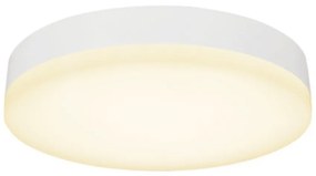 OnaDnes -20% Opálově bílé plastové stropní světlo Halo Design Straight 28 cm