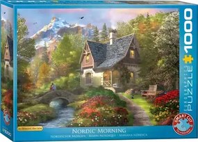 EUROGRAPHICS Puzzle Ráno na severu / 1000 dílků / 67,6 × 48,9 cm