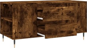 vidaXL Konferenční stolek 102 x 44,5 x 50 cm kompozitní dřevo [830993] Barva: hnědý dub
