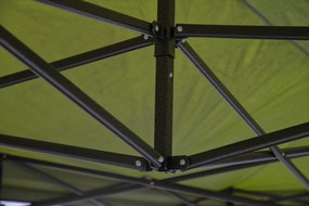 CATTARA Párty stan nůžkový 3x6m zelený WATERPROOF