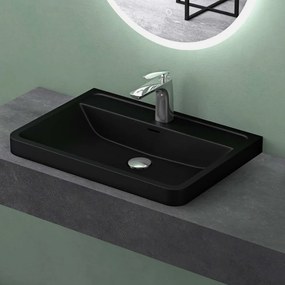 design černé umyvadlo COLOSUM G08 60-120cm