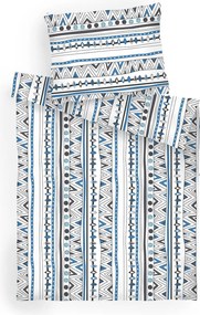 Bavlněné povlečení Indián denim 140x200, 70x90 cm