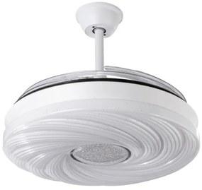 LED Stmívatelný stropní ventilátor LED/60W/230V + dálkové ovládání