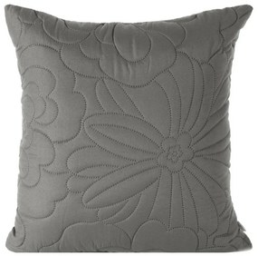 Design 91 Dekorační povlak na polštář 40x40 Alara 4 béžový tmavý květinový vzor Eurofirany