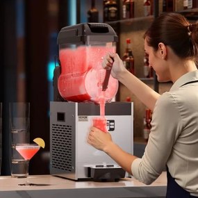 Výrobník mražených nápojů 12 L Komerční Slushy Stroj Margarita Smoothie – XRJ12LX1