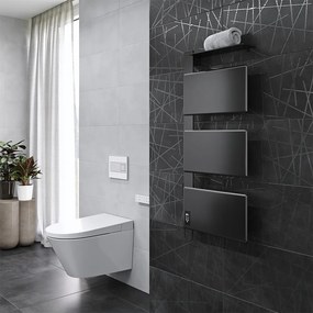 Mereo, Mereo WC s integrovaným elektronickým bidetem, RIMLESS, 592x380x430 cm, keramické, vč. sedátka, MER-VSD110S2