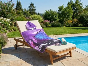 Dětské pončo DRAK fialové Rozměr: 60 x 120 cm