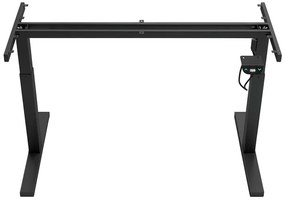 Herní stůl BR04 LOFT s černým rámem 120 cm