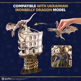 UGEARS 3D puzzle Kuličková dráha Gringottova banka / 1000 dílků / Moto