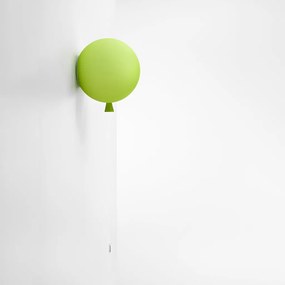 Nástěnná skleněná svítidla Memory Wall připomínající nafukovací balónky Barva: Zelená, Průměr: 300 mm, Sklo: Matné