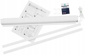 Dekodum Zatemňovací roleta v bílé kazetě, barva látky Peach Šířka (cm): 67, Výška (cm): Standardní (do 150 cm), Strana mechanismu: Práva