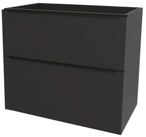 Mereo Mereo, Mailo, koupelnová skříňka 81 cm, černé madlo, Multidecor, CN591SBCIPM