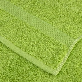 Premium ručníky SOLUND 10 jablkově zelené 70x140cm 600g/m² 137502