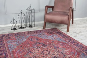 Conceptum Hypnose Kusový koberec Blues Chenille - Claret Red AL 162, Vícebarevná Rozměr koberce: 150 x 230 cm