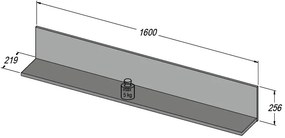 Obývací stěna Kalomira, s osvětlením, smrk
