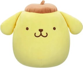 Plyšák squishmallows sanrio - pompompurin in brown cap 20 cm