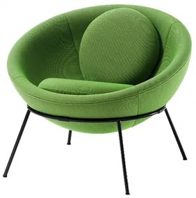 Bowl chair zelená Arper