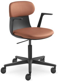 LD SEATING - Židle ZOE 220-BR s područkami