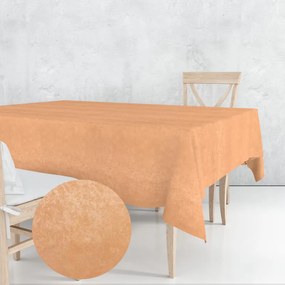 Ervi dekorační ubrus na stůl obdélníkový - samet Světle oranžový
