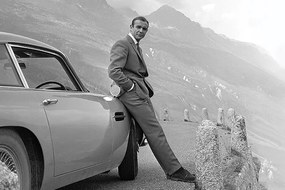 Postershop Plakát - James Bond (Connery & Aston Martin)
