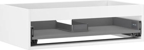 Mexen Box-A, závěsná skříňka 80 cm, 1 zásuvka, bílá matná, 91AX0-0800-235-1-01