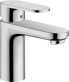 Hansgrohe Vernis Blend, umyvadlová baterie 100 s kovovou odtokovou soupravou s táhlem, EcoSmart, chromová, 71559000