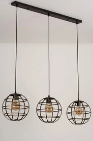 Závěsné designové svítidlo nad stůl Auron Industry Trio