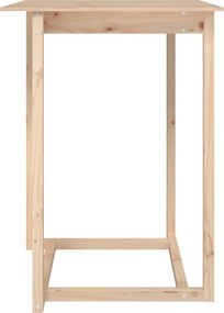 vidaXL Barový stolek 80 x 80 x 110 cm masivní borové dřevo [822182] Barva: medová hnědá
