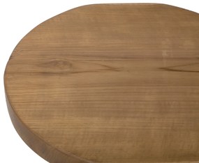 Odkládací stolek dřevěný MERRITT Beliani