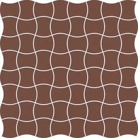 Ceramika Paradyz Dlažba Modernizm Brown Mozaika 30,86x30,86 - 157276