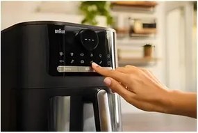 Braun HF5075IBK černá / Horkovzdušná fritéza / 2000 W / PFAS free / do