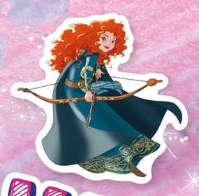 JIRI MODELS Omalovánky velké se samolepkami Disney Princezny 2