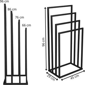 Držák na ručníky SPRINGOS HG0072