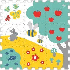 Trefl - Puzzle - Moje první pěnové pěnové puzzle Louka / 90 x 90 cm /