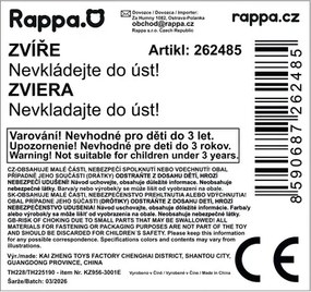 RAPPA Figurka včela / 7 cm