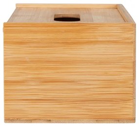 WENKO 25607100 - Box na kapesníky ALLEGRE 25x13 cm hnědá