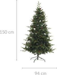Umělý vánoční stromeček, 150 cm
