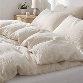 Mušelínové povlečení Linen Velikost: 140 x 200 + 70 x 90