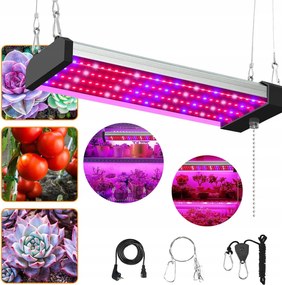 Lampa Pro Pěstování Rostlin Led Panel Pro Růst Plodin Zeleniny Světlo!