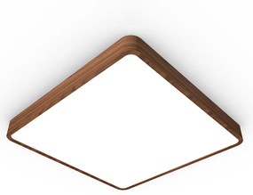 Dřevěné čtvercové svítidlo woodLED Square Ceiling  Dřevěné čtvercové svítidlo woodLED Square Ceiling Délka strany: 1110 mm, Dřevodekor: Ořech…