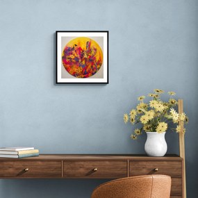Dosy Doss | Počátek Rám: Dubový, Velikost: 50 x 50 cm
