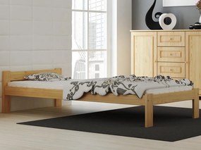 Magnat Masivní postel Naba  90 x 200 cm, ekologická borovice