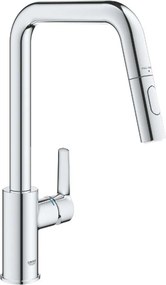 Grohe - Dřezová baterie s výsuvnou sprškou, chrom 30631000ROZ1
