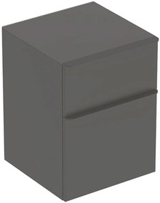Geberit Smyle Square skříňka 45x47x60 cm boční závěsné černá 500.357.JK.1