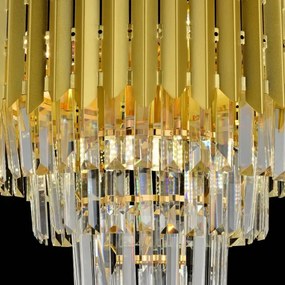 Brilagi - Lustr na řetězu CRISTAL 5xE14/40W/230V pr. 45 cm