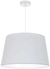 Závěsné svítidlo Gaja, 1x světle šedé textilní stínítko, (fi 44cm), w