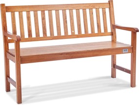 Zahradní dřevěná lavička 127cm