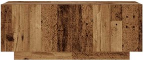 Noční stolek starého dřeva 100 x 35 x 40 cm kompozitní dřevo 3329173