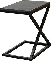 Nábytkáři ORFA NYX- Odkládací stolek- lamino Mramor uhelný/ černý kov (NX) kolekce &quot;FN&quot;(K150)