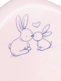 Hrající dětský nočník Bunny růžový